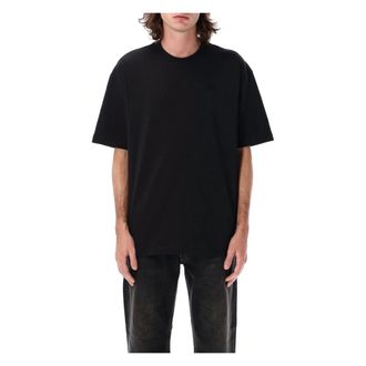 Diesel Schwarzes T-Boggy-Megoval-D T-Shirt Aw25 - - Tops - Herren - Schwarzk - L