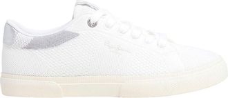 Pepe Jeans London Damen Kenton Knit W Sneak, Grey Silver, 42 EU