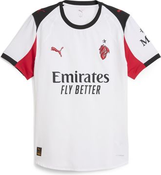Puma Maillot Authentic Away 25/26 AC Milan Homme, Accessoires, Blanc, 3XL