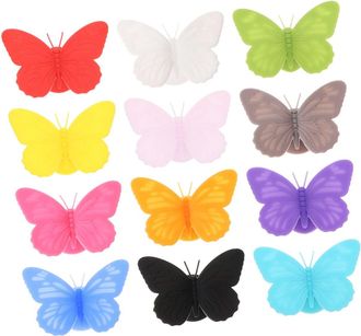 Holibanna 12stücke Getränkemarker Aus Silikon Weinglaskennzeichnungen Dekorative Etikettenaufkleber Als Partyzubehör Für Individuelle Getränke