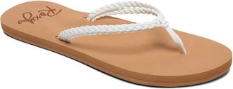 Roxy Costas, Damen Sport Sandalen, Weiß (white WHT), 37 EU (4 UK)