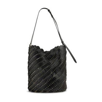 Paco Rabanne Gro&szlig;e Bucket Clutch - - Bags - Damen - Schwarzk - ONE SIZE