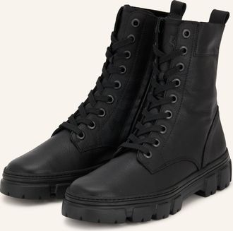Paul Green Schn&uuml;rboots schwarz