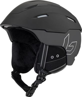 Bolle Cliff, Black & Cool Gray Matte, No Lens Reference, Medium, Snow Helmets, Unisex, Adult