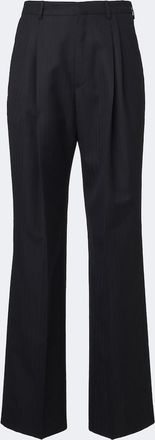 Dries Van Noten Weite Hose aus Wolle