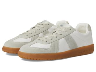 Steve Madden Herren Dixon Sneaker, Wei&szlig;es Leder, 42 EU