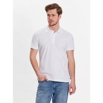 Geox Poloshirt Piquet M3510B-T2649 F1492 Wei&szlig; Regular Fit