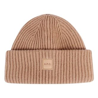 A.P.C. A.p.c., Femme, Accessoires, Brun, Taille: ONE Size Michelle Beanie