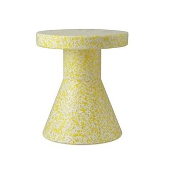 NORMANN COPENHAGEN Bit Hocker aus 100% Post-Industrielles Polyethylen mit niedriger Dichte in der Farbe Cone Gelb, Maße: 36cm x 36cm x 42cm, 605700