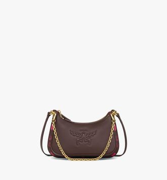 MCM Aren Duo Hobo in Maxi Visetos und Kalbsleder