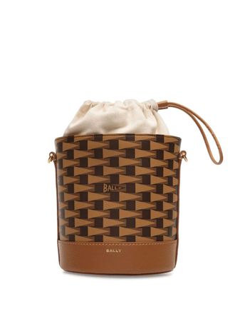 Bally Extrakleine 8 Hours Beuteltasche - Braun