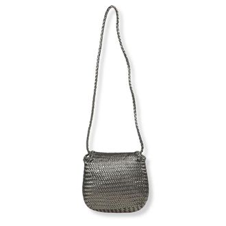 Dragon Diffusion Hobo Bags - Structured Black Shoulder Bag With Minimalist Aest - Gr. unisize - in Silber - für Damen