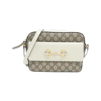 Gucci Sac bandouli&egrave;re vintage Pre-owned - Femme - Pre-owned - Blanc - Taille: ONE Size