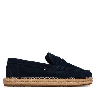 Tommy Hilfiger Espadrilles Tommy Hilfiger Flexible Hilfiger Sde Espadrille FM0FM05794 Dunkelblau