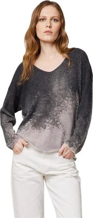 Alpha Studio Femme, Pulls, Noir, Taille: 40 FR Maglia Scollo V