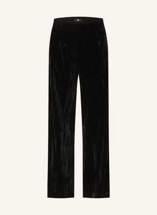 Riani Riani Marlenehose Aus Samt schwarz