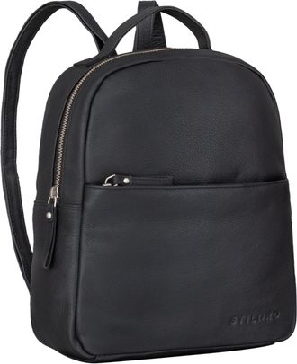STILORD Kayla Damen Rucksack Leder Elegant klein - Lederrucksack Rucksackhandtasche Vintage Daypack Handtasche City Ausgehen Shopping Freizeit Echtleder, Farb