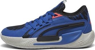 Puma Court Rider Chaos Clydes Closet, Chaussures de Sport Unisexe Adulte, Clyde Royal Harbor Mist Puma Black Fire Orchid, 44 EU