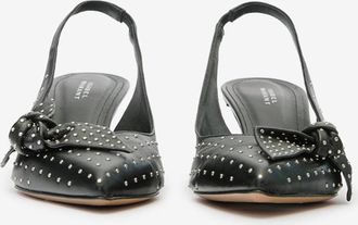 Isabel Marant Escarpins Palmo - Femme - Noir Et Argent&eacute; - Taille 36 - Isabel Marant