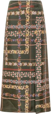 Momoni Femme, Jupes, Vert, Taille: 36 FR Chai Skirt