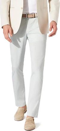 Hiltl Herren Hose grau Baumwolle