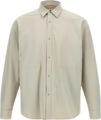 Snow Peak Chemise Stretch D&eacute;perlante - Homme - Sport - Beige - Taille: S