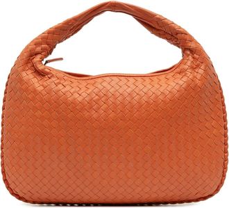 Bottega Veneta Hobo Bags - Small Nappa Intrecciato Veneta Hobo - Gr. unisize - in Orange - für Damen