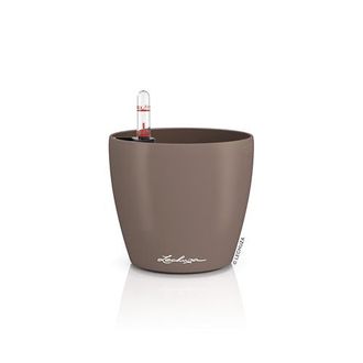 Lechuza Classico 16693 Classico Color 12 Pot de Fleurs avec système dirrigation, indicateur de Niveau deau et bac à Plantes, Surface Mate, diamètre 13 x 12 cm