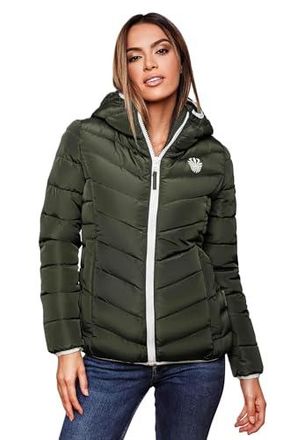 Navahoo Veste matelass&eacute;e pour femme B675, olive, M