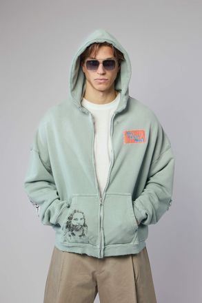Paly Hollywood Alta Cienega Zip Hoodie