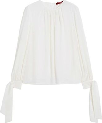 Max Mara Femme, Blouses et Chemises, Blanc, Taille: 42 FR Midi Dress