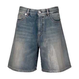 Nine In The Morning Damen, Shorts, Blau, W26Gr&ouml;&szlig;e