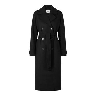 Modstr&ouml;m Shaymd Mantel - - Coats - Damen - Schwarzk - S