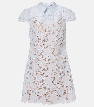 Self Portrait Minikleid aus Spitze