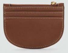 Mango Mini porte-cartes avec perles fantaisie marron moyen - Femme - Taille unique - MANGO