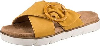 Relife 902790-50 Mules pour femme, EU 41, jaune, 41 EU