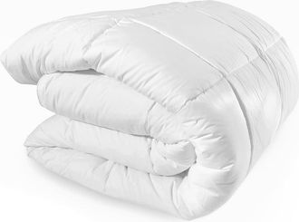 Bleu Calin Bleu Câlin Sensation Duvet 2-Personen-Bettdecke, Baumwolle, Weiß, 220x240 cm