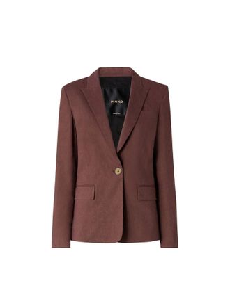 Pinko &Uuml;bergangsjacke PINKO FREDA GIACCA LINO STRETCH GIACCA