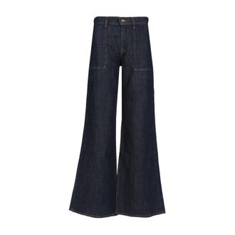 7 For All Mankind Lotta Utility Jeans - - Jeans - Damen - Blau - W26