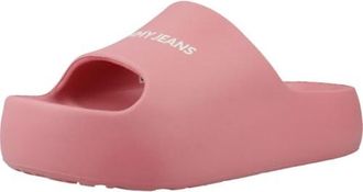 Tommy Hilfiger Tjw Sandales plates pour femme, Rose marbr&eacute;, 37/38 EU