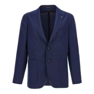 Tagliatore Montecarlo Blazer - - Jackets - Herren - Blau - M