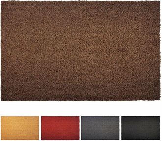 Casa Pura Casa Pura - Paillasson en Fibres de Noix de Coco Marron 17 mm 100 x 150 cm