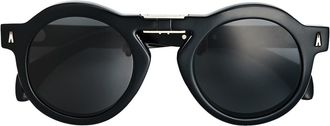 Moncler Glisse Round Sunglasses