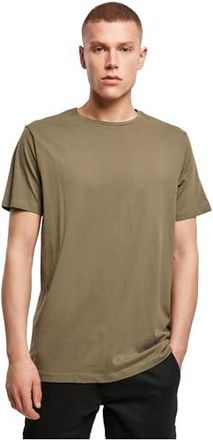 Build Your Brand Light T-Shirt Round Neck, Olive, XXXL Homme