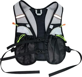 Generico Hydrationsweste f&uuml;r Laufen, reflektierendes Design mit mehreren Taschen f&uuml;r Trekking, Camping, Radfahren und Bergsteigen
