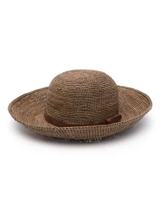 Ibeliv chapeau Rova en raphia - Marron