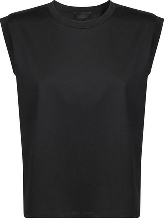 Dondup Femme, Tops, Noir, Taille: 38 FR T-shirt Spacco Back SM