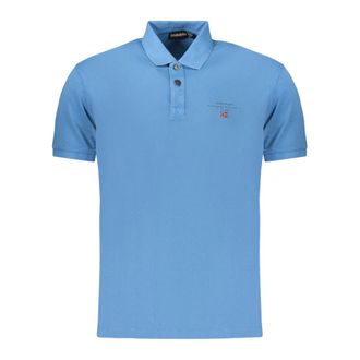 Napapijri Homme, Tops, Bleu, Taille: 2XL Polo &agrave; manches courtes