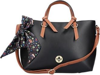 Rieker Sac cabas H1507 pour femme, Noir, s