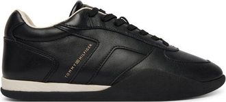 Tommy Hilfiger Sneakers Th Vintage Low Runner Leather FW0FW09485 Schwarz